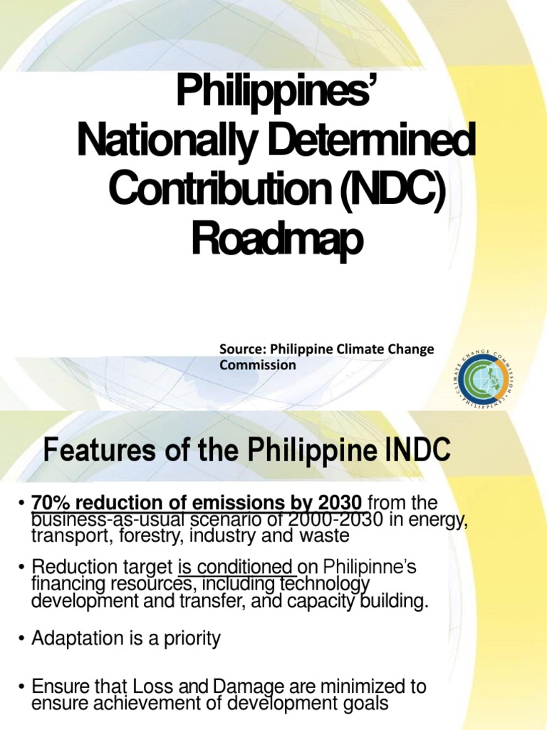 Philippine NDC Roadmap Overview | PDF | Climate Change Mitigation ...