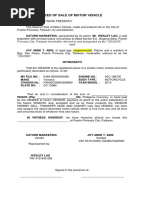 Authorization Letter For Lalamove Driver | PDF