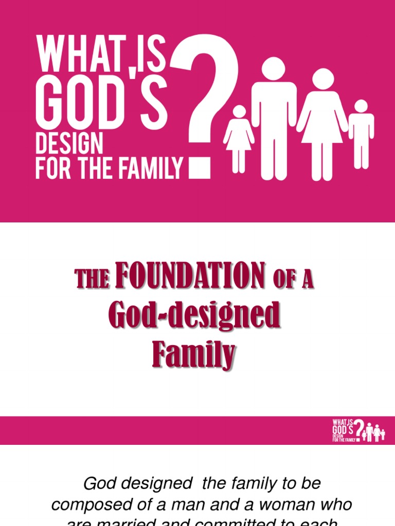 GODS DESIGN for Families (Facilitators Ppt) | Wife | Intimate Relationships