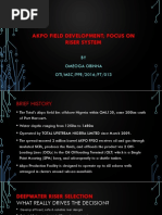 Akpo FPSO Project Overview | PDF | Subsea (Technology) | Offshore Drilling