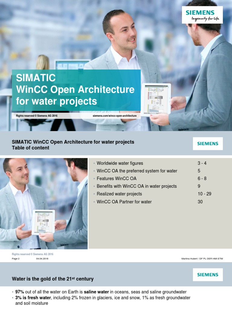 PR Wincc Oa For Water en | PDF | Scada | Sewage Treatment