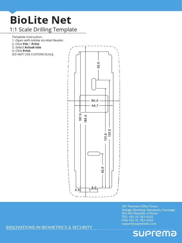 Biolite Net Drillingtemplate en | PDF