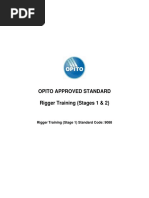 OPITO Rigger Experience Logbook Guide | PDF | Rigging | Occupational ...