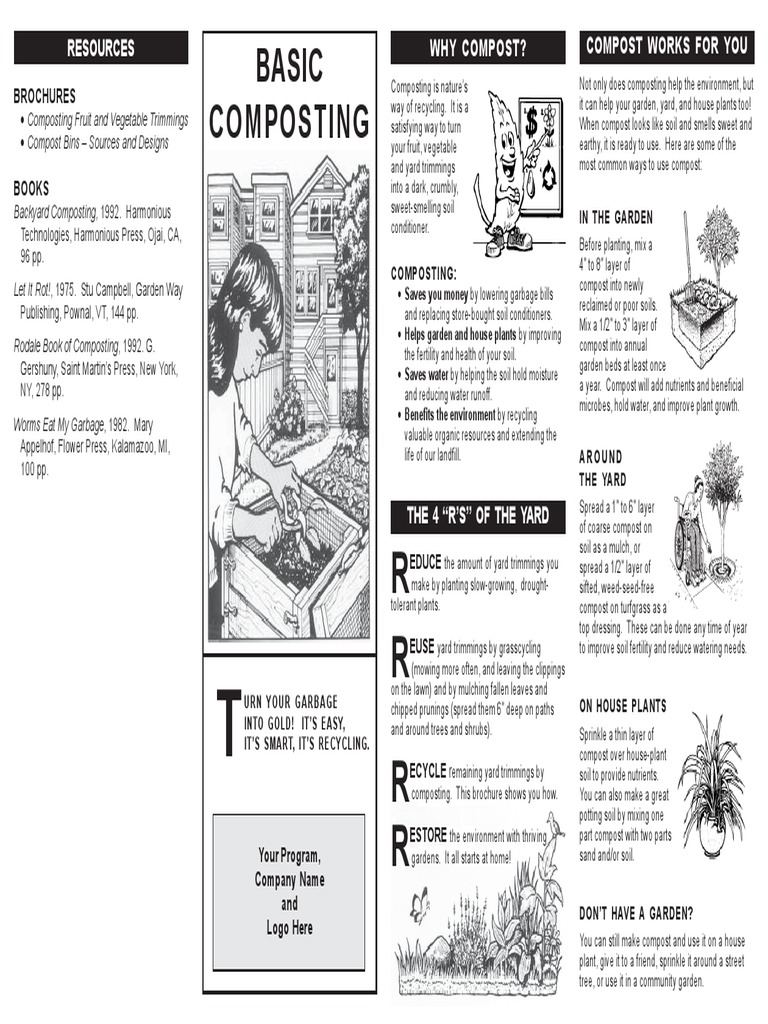 Basic Composting English | PDF | Compost | Houseplant