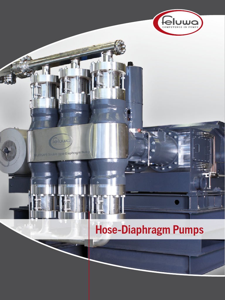 33-10-FELUWA Hose Diaphragm Pumps E21009 0712 | PDF | Pump ...