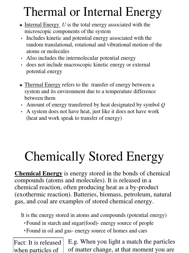 Thermal and Chemical | PDF