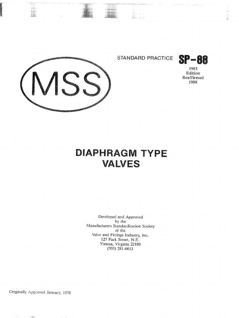 MSS SP 88 | PDF