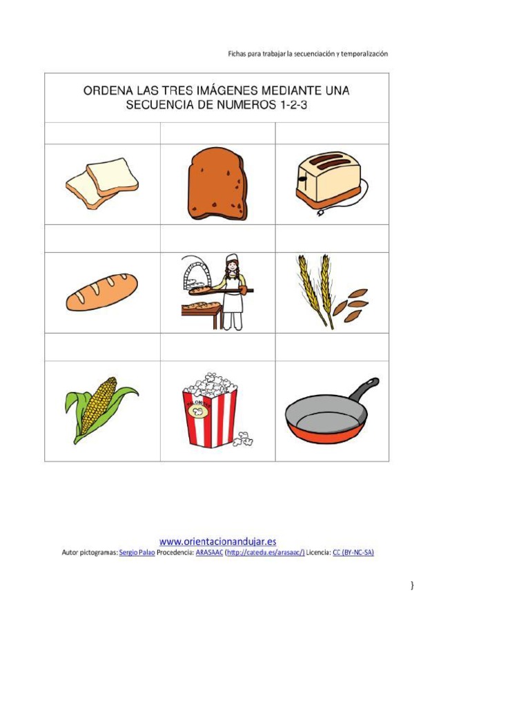 Fichas de Orden Cronologico | PDF