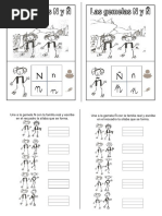 Cuadernillo Letra - N | PDF