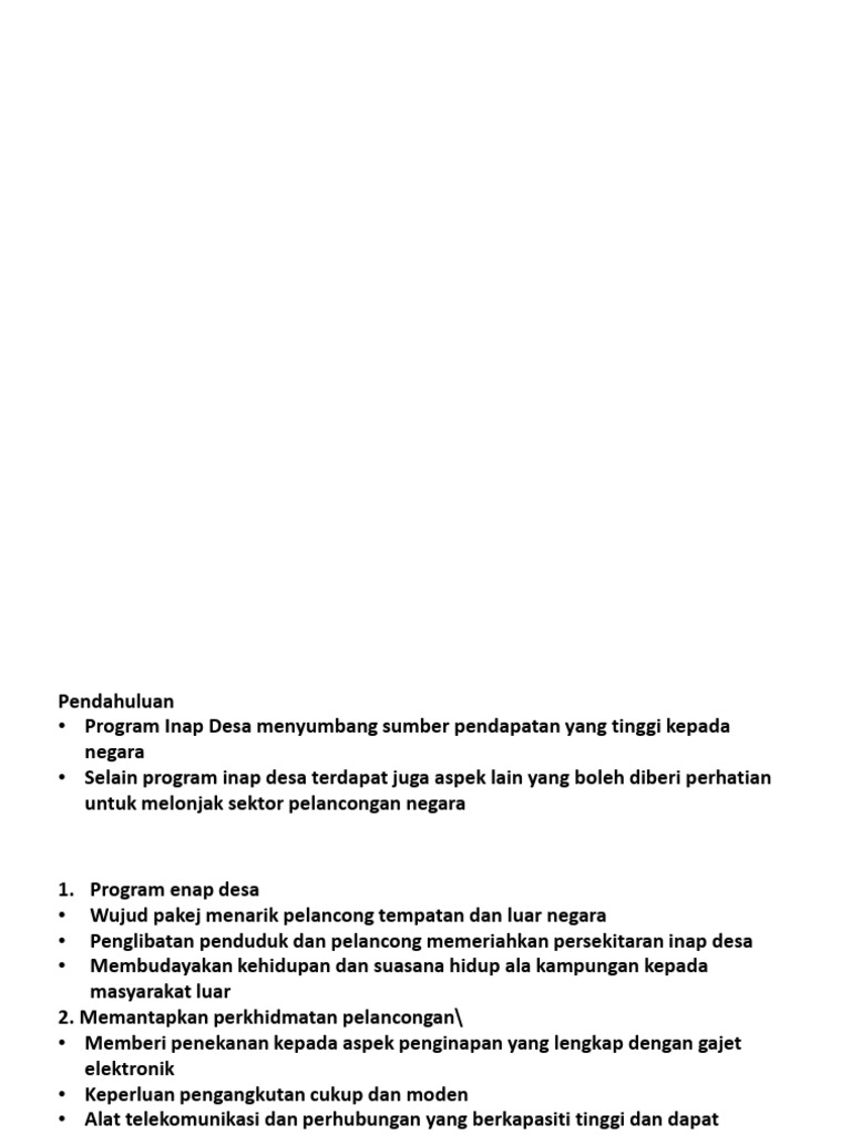 Pengajian Am Program Inap Desa | PDF