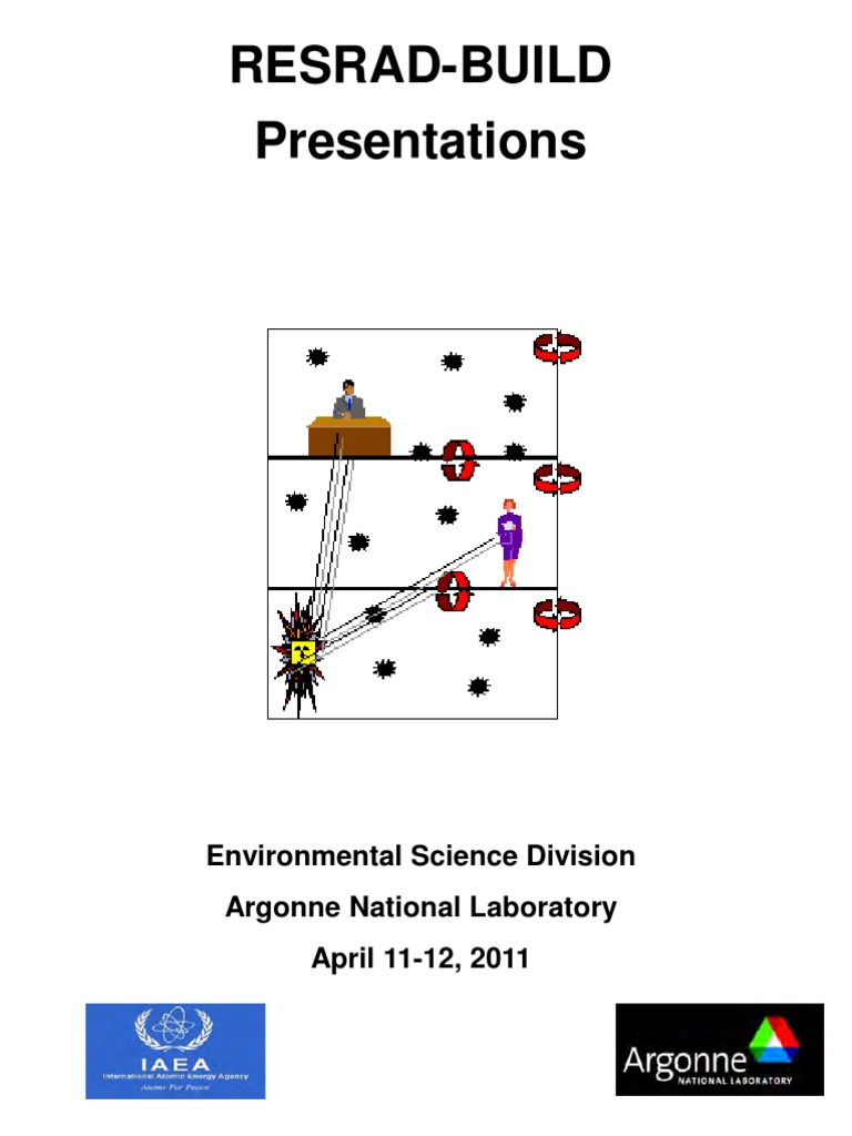 Resrad Build Slides | PDF | Radioactive Contamination | Radioactive Decay
