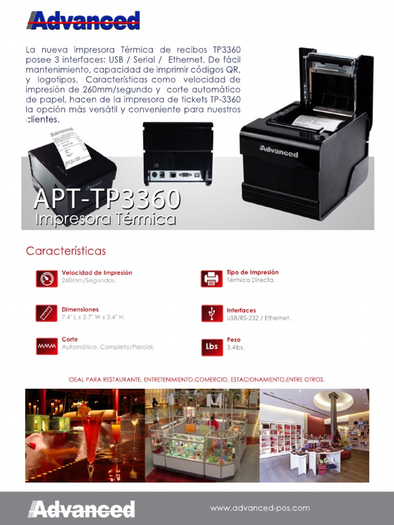 Apt Tp3360 Español | PDF