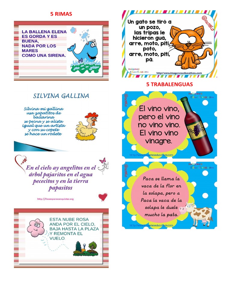 5 Rimas | PDF
