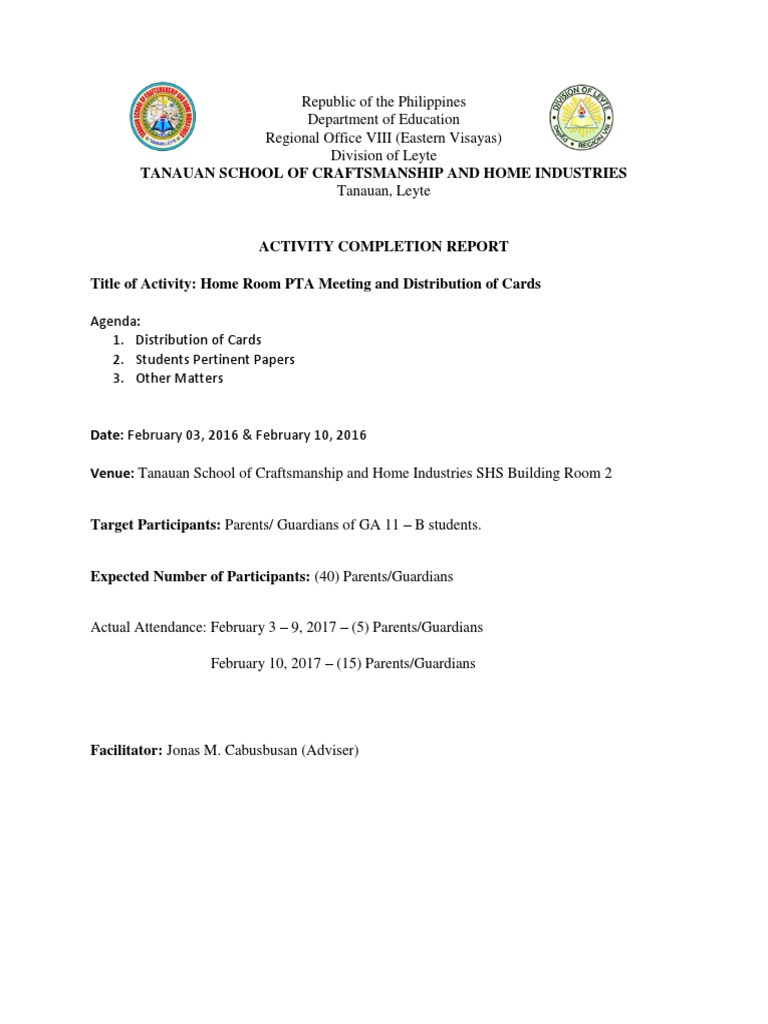 Acr Meeting | Schools