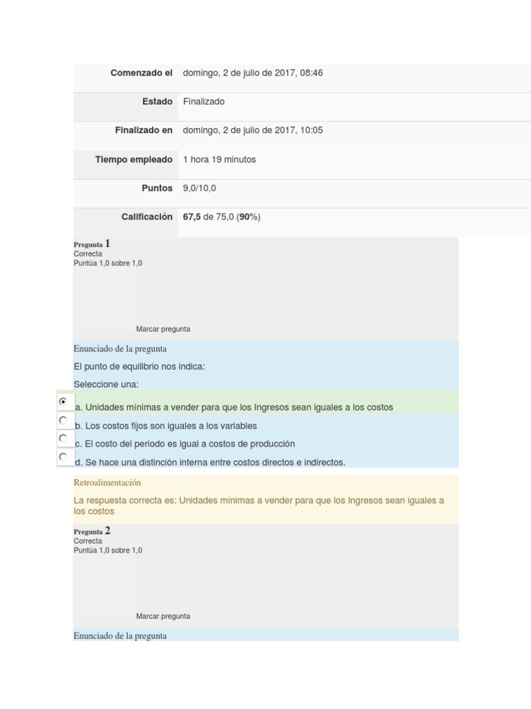 Revision Kuis 2 | PDF | Inventario | Science