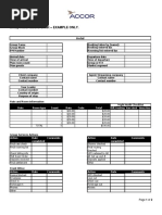 Room Assignment Sheet | PDF