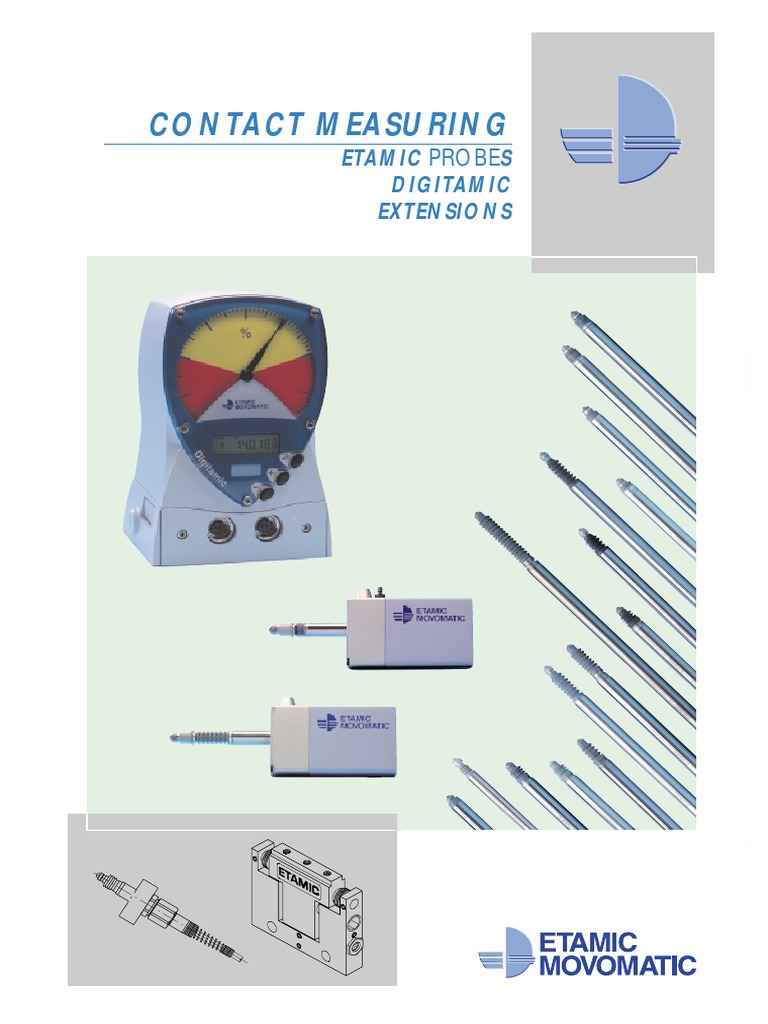 Etamic Prob Katalogu | PDF | Accuracy And Precision | Electrical Connector