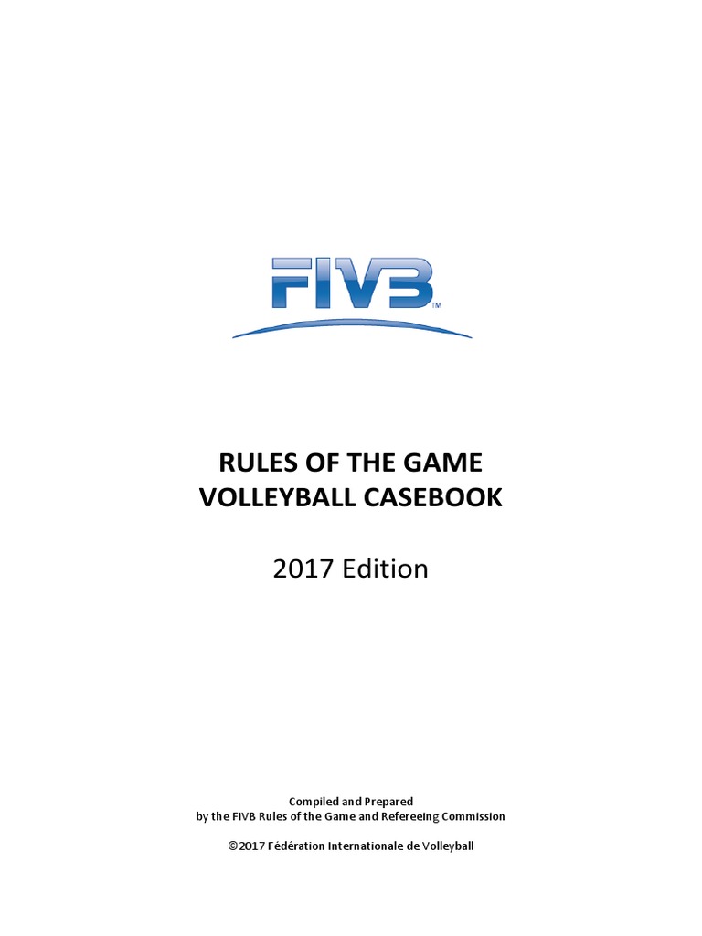 Volleyball Rules | PDF | Volleyball | Referee