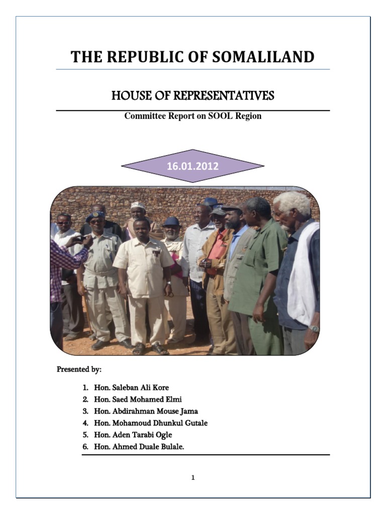 The Republic of Somaliland | PDF | Farms | Hospital