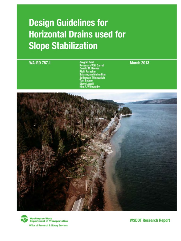 Horizontal Drains PDF | PDF | Hydrogeology | Geotechnical Engineering