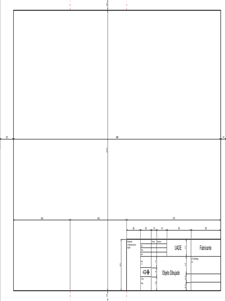Rótulo y Formato A3