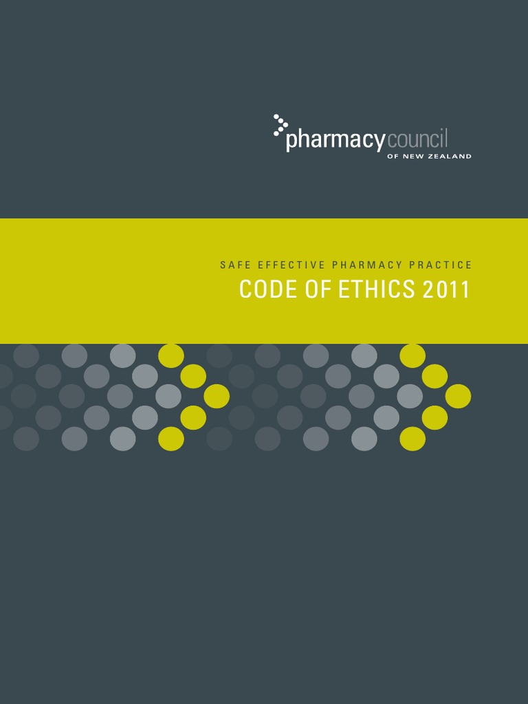 Code of Ethics - Pharmacy PDF | Pharmacy | Pharmacist