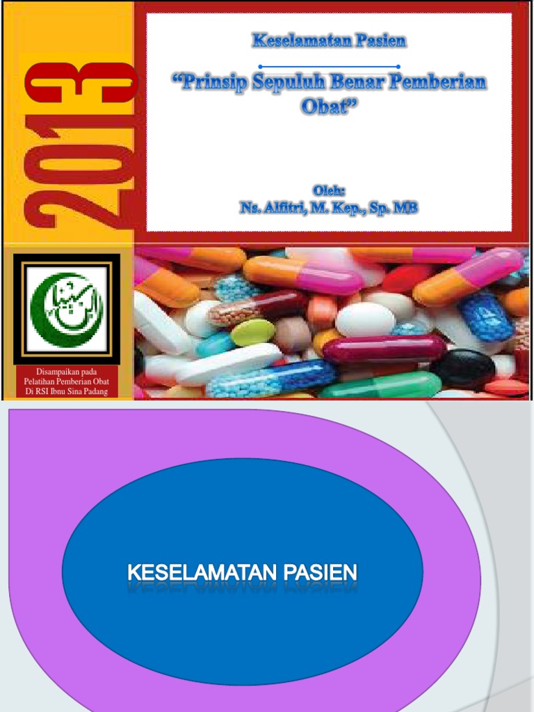 Pelatihan Prinsip 10 Benar Pemberian Obat | PDF