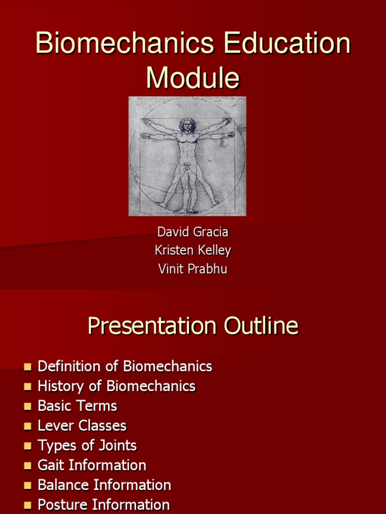 Biomechanics Module | Anatomical Terms Of Location | Balance (Ability)