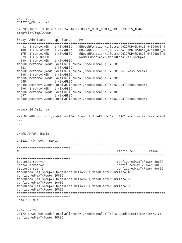 Configured Max TX Power | PDF