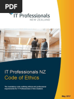 IITPSA Code of Ethics July 2021 Final | PDF | Privacy | Information