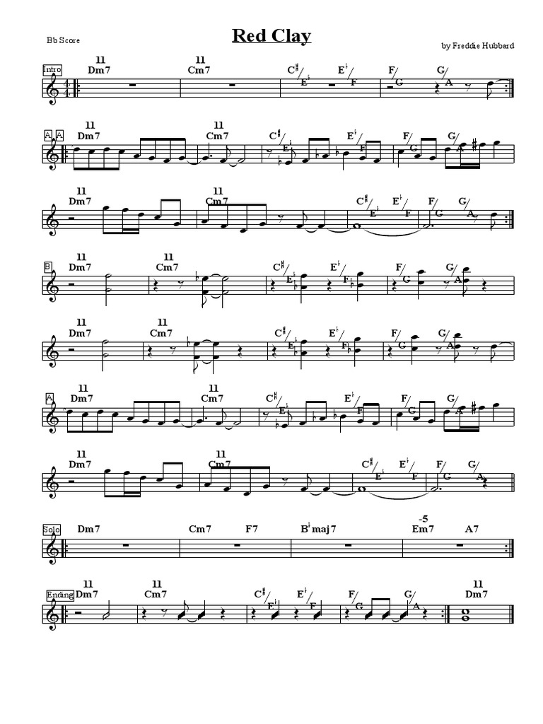 Red Clay BB | PDF