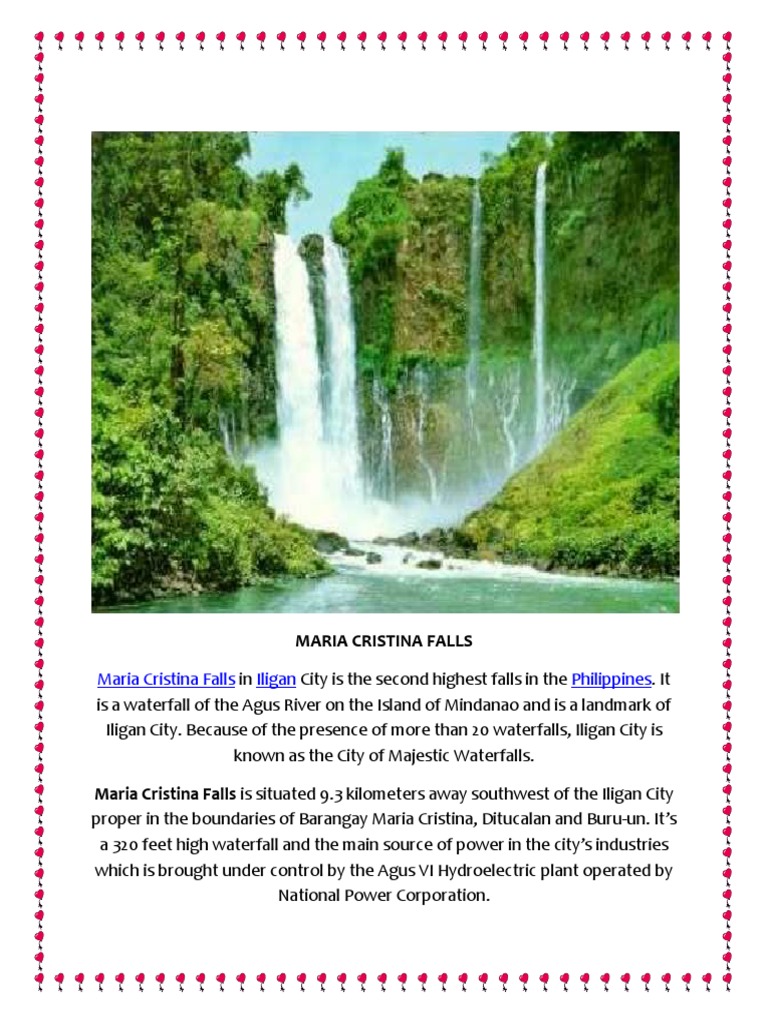 Maria Cristina Falls