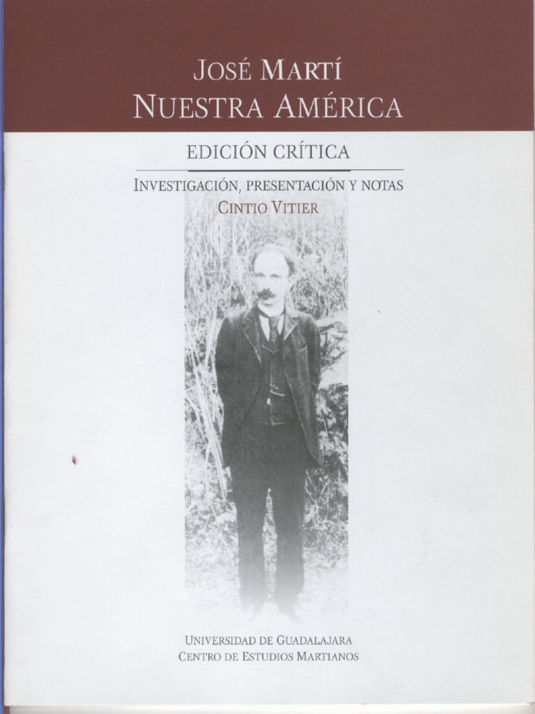 José Martí - Nuestra América PDF | PDF
