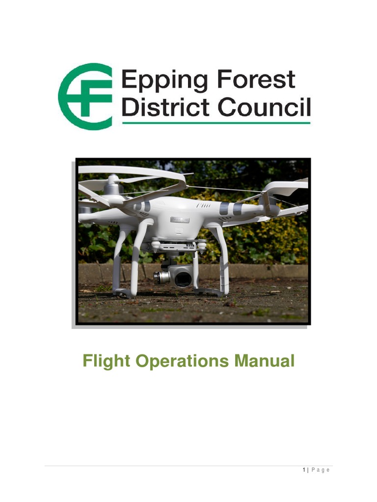 UAV Flight Operations Guide | PDF | Unmanned Aerial Vehicle | Pilot ...