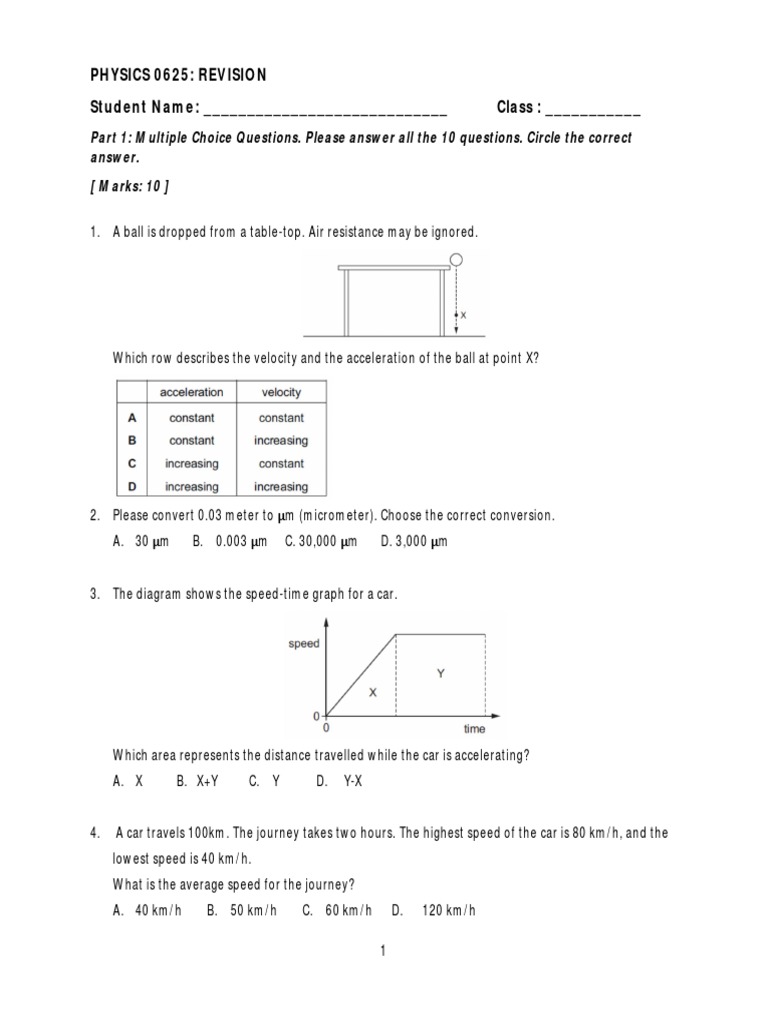 Revision Paper2 | PDF | Mass | Acceleration Revision Paper2 | PDF | Mass | Acceleration