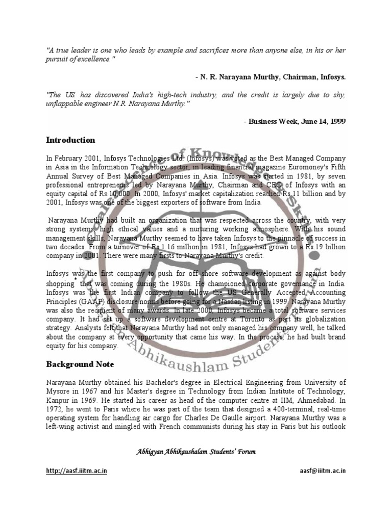 HRD at Infosys | PDF | Business | Economies