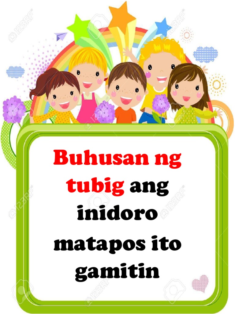 Buhusan NG Tubig Ang Inidoro | PDF
