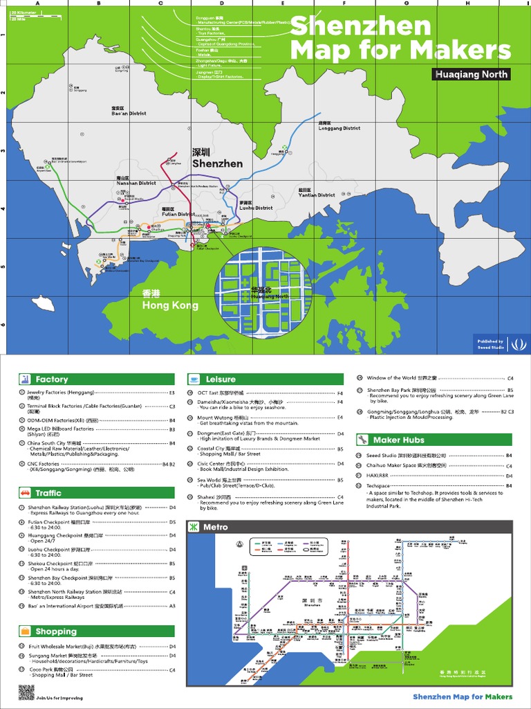 Shenzhen Map For Makers PDF | PDF