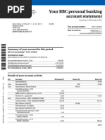 ANZ Bank Statement | PDF | Online Banking | Banks & Banking