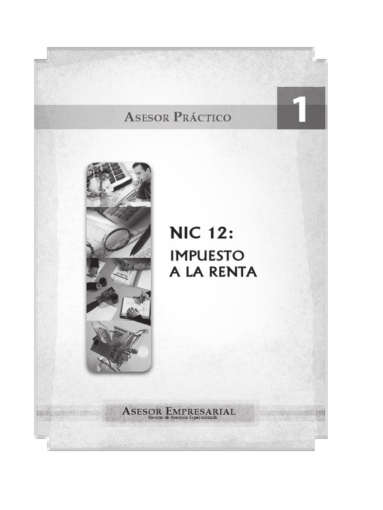 Guia1 Nic 12 | PDF | Impuesto sobre la renta | Impuestos