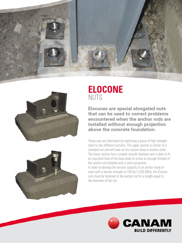 Elocone Nuts | PDF | Nut (Hardware) | Screw