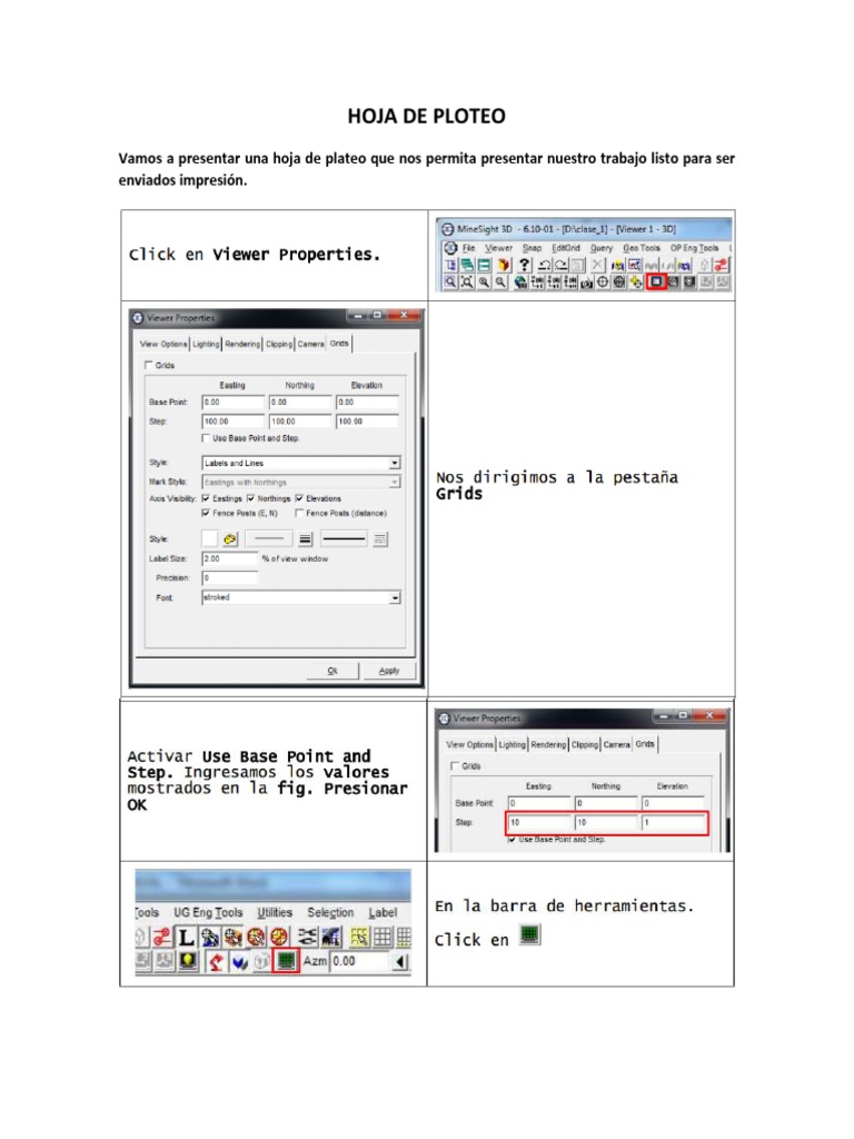 Hoja de Ploteo | PDF