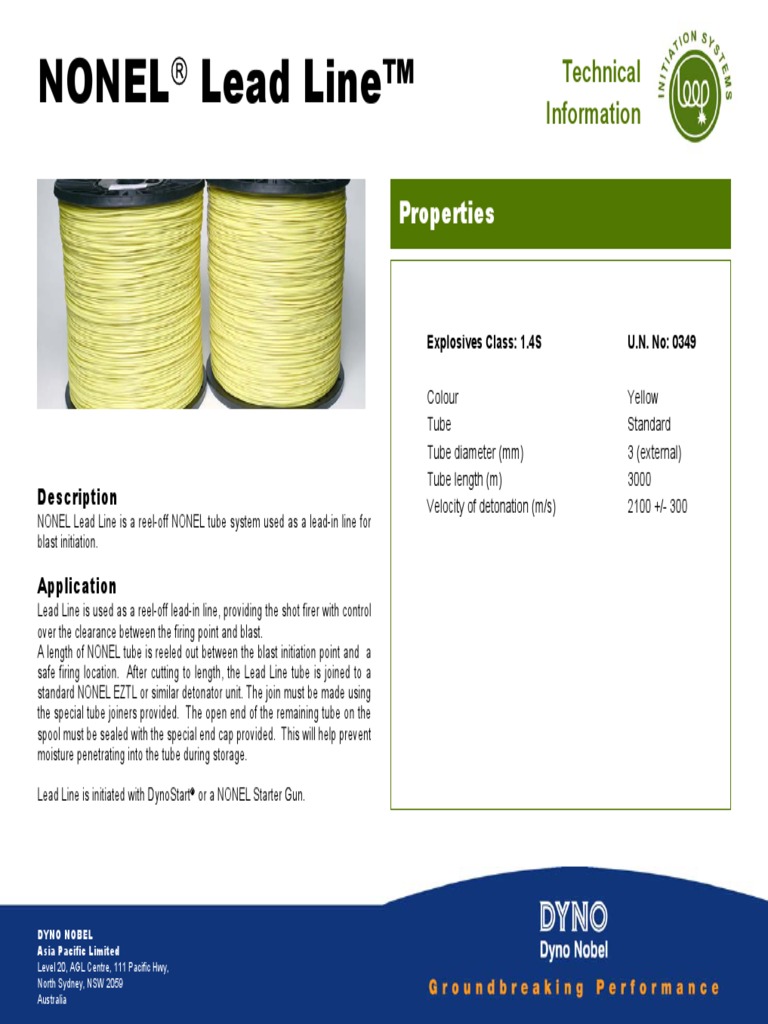 Nonel Lead Line | PDF | Vacuum Tube | Nature