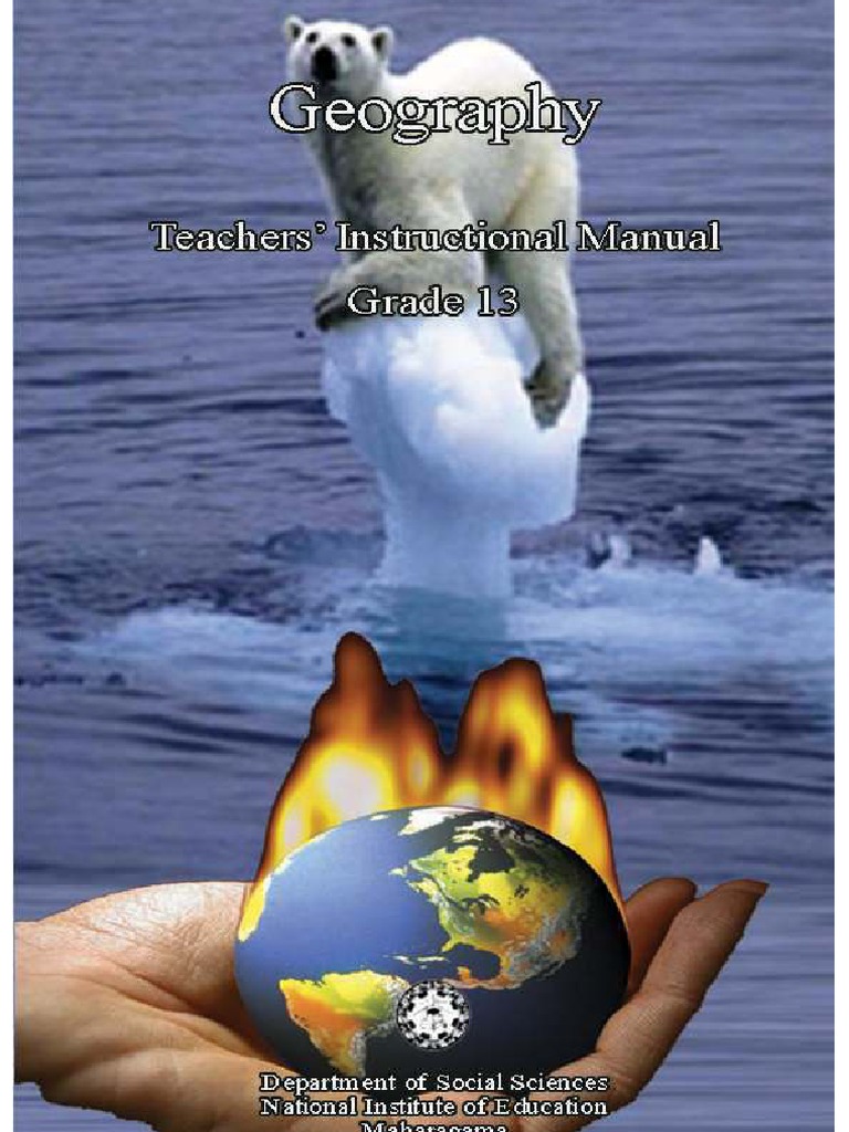 G.C.E. (Advanced Level) Geography | PDF | Natural Hazards | Water Resources