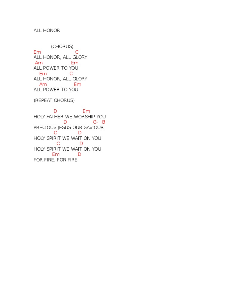 All Honor | PDF