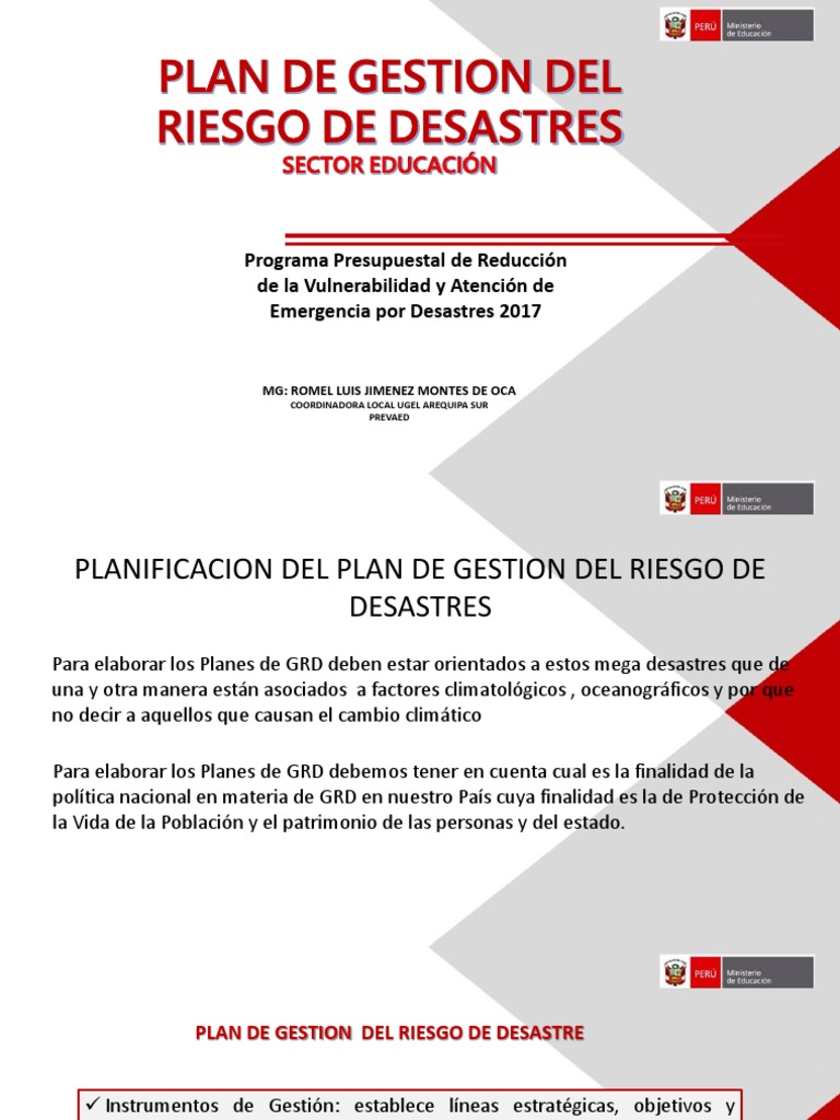 Tema 2 Plan de GRD | PDF | Vulnerabilidad | Riesgo