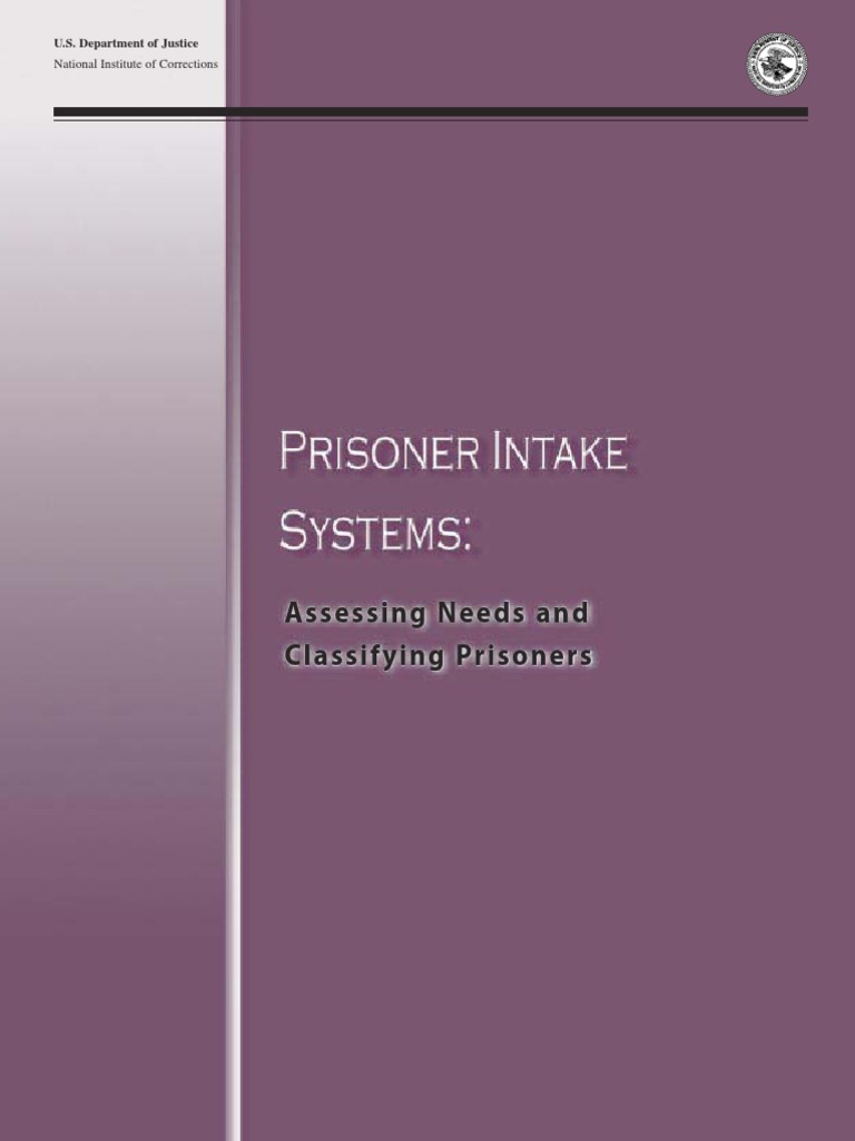 Prisoner Intake | PDF | Prison | Educational Assessment
