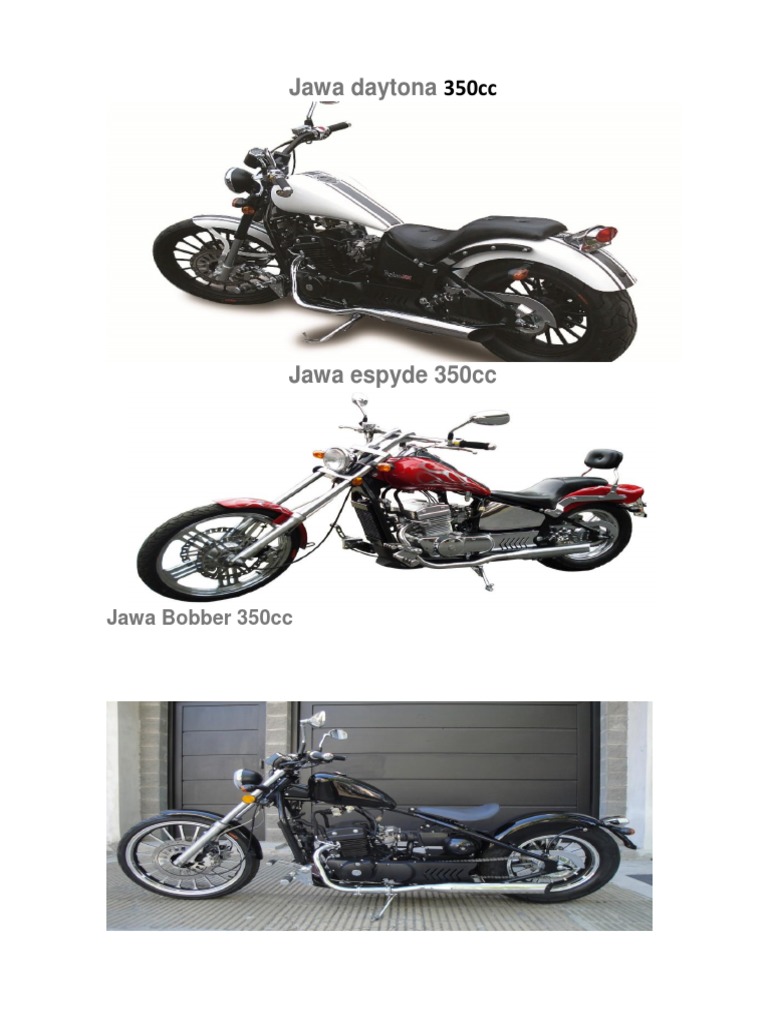 Jawa Daytona 350cc | PDF | Harley Davidson | Motocicleta