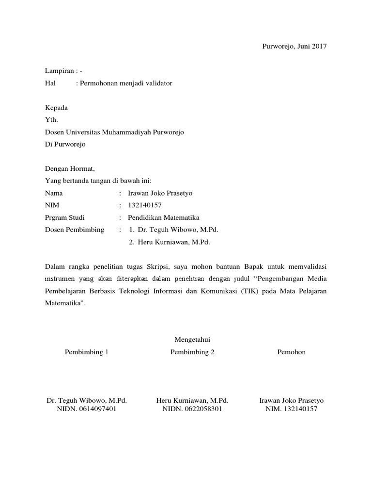 Surat Validator | PDF