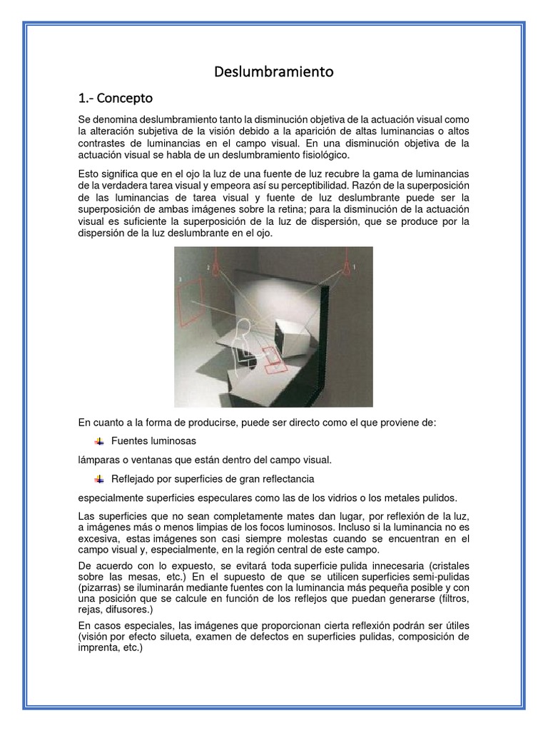 Deslumbramiento | PDF | Science | Física